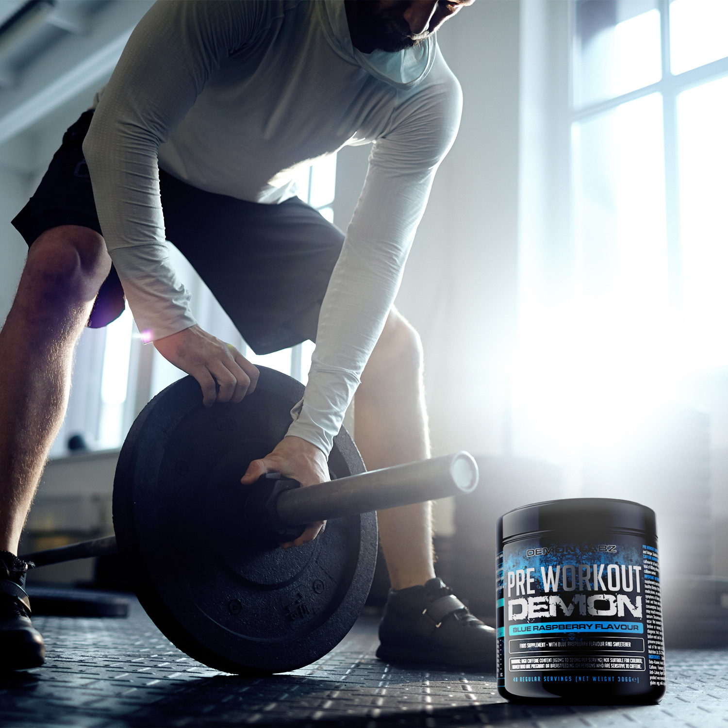 PRE WORKOUT DEMON BLAUER HIMBEERGESCHMACK – DE – Demonlabz