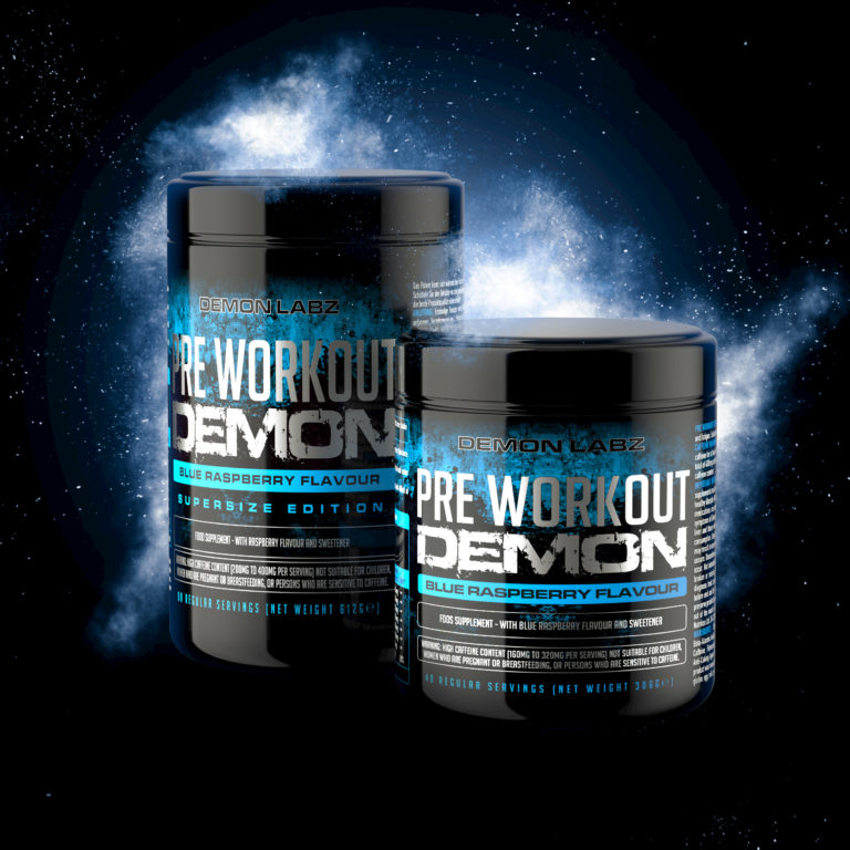 PRE WORKOUT DEMON BLAUER HIMBEERGESCHMACK – DE – Demonlabz